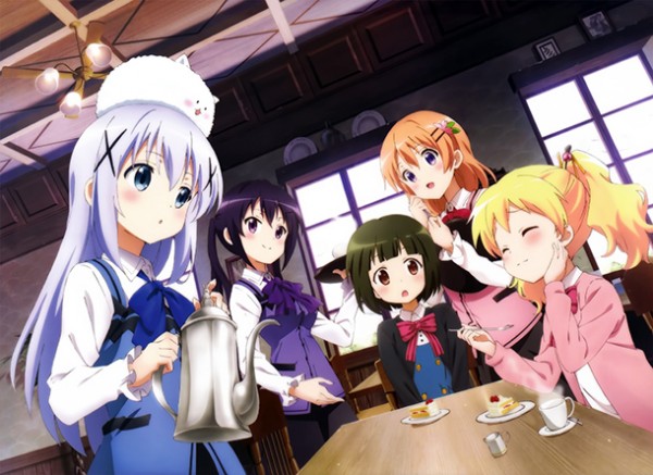 L’anime Gochuumon wa Usagi desu ka? Saison 2, en Promotion Vidéo